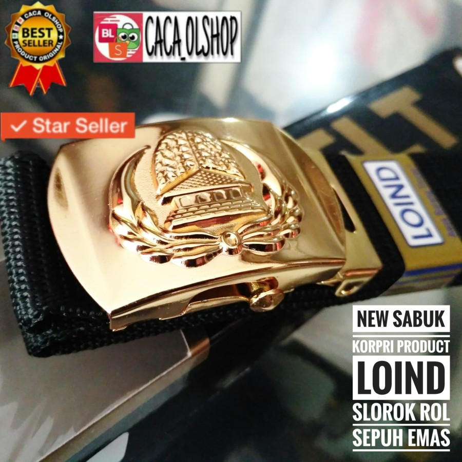 SABUK PDH KORPRI PNS MERK LOIND MODEL SLOROK / 3D / MOTIF BATIK ...