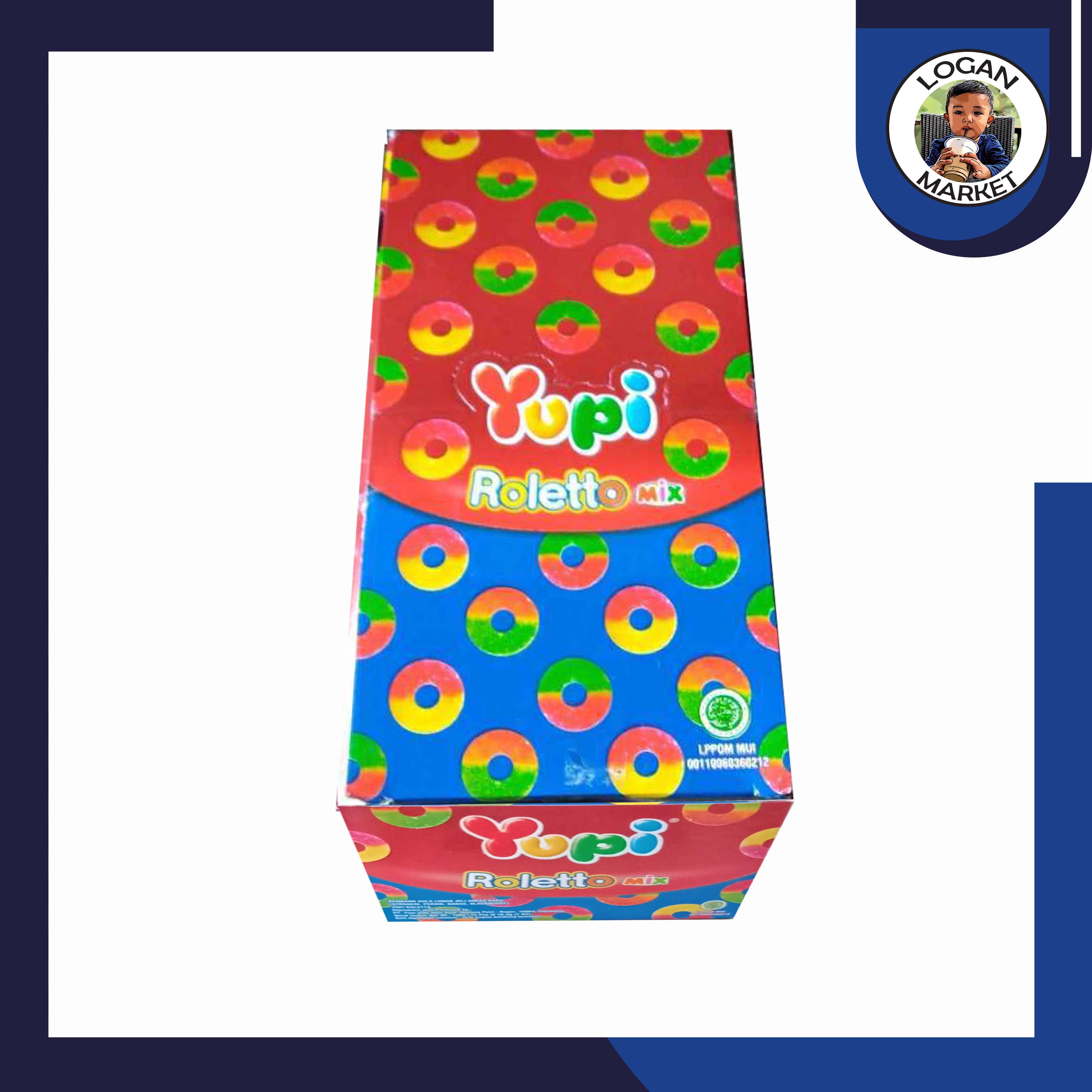 Permen Yupi Roletto Mix Isi 12 | Lazada Indonesia