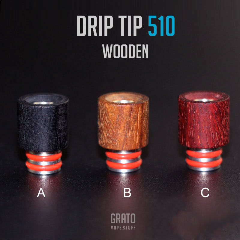 Drip Tip 510 Wooden Driptip 510 Bahan Kayu Model | Lazada Indonesia