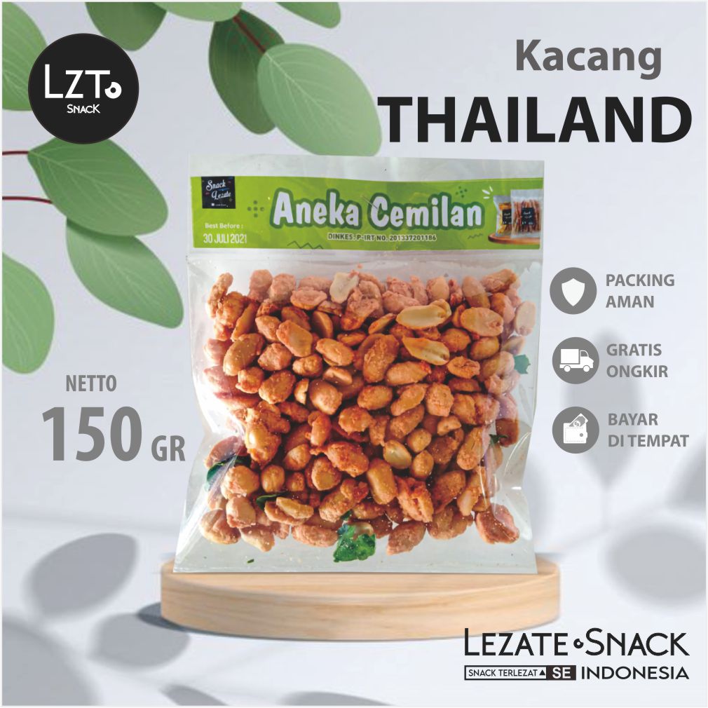 Maju Mulya - Kacang Thailand 150gr / Kacang Bangkok / Pedas Manis ...