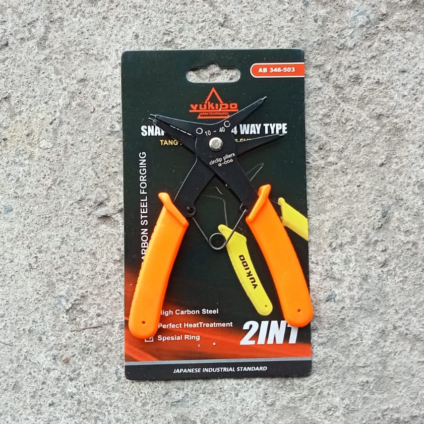 Snap Ring Pliers 4 Way Tang Penjepit Lurus Buka Tutup 2 Fungsi 2 IN 1 ...