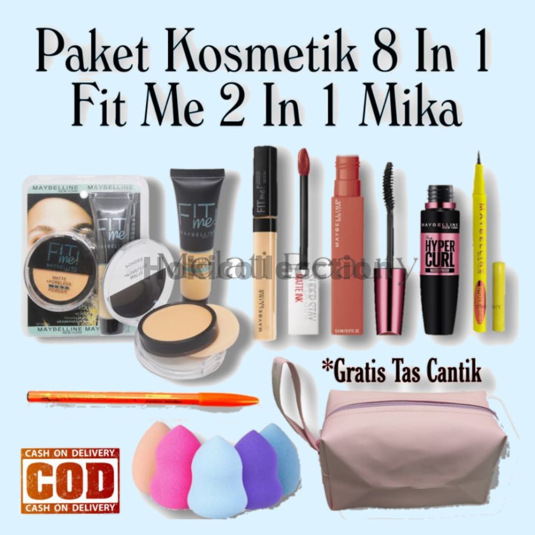 Paket Kosmetik Super Lengkap 20 In 1 / Paket Kosmetik Lengkap / Makeup ...
