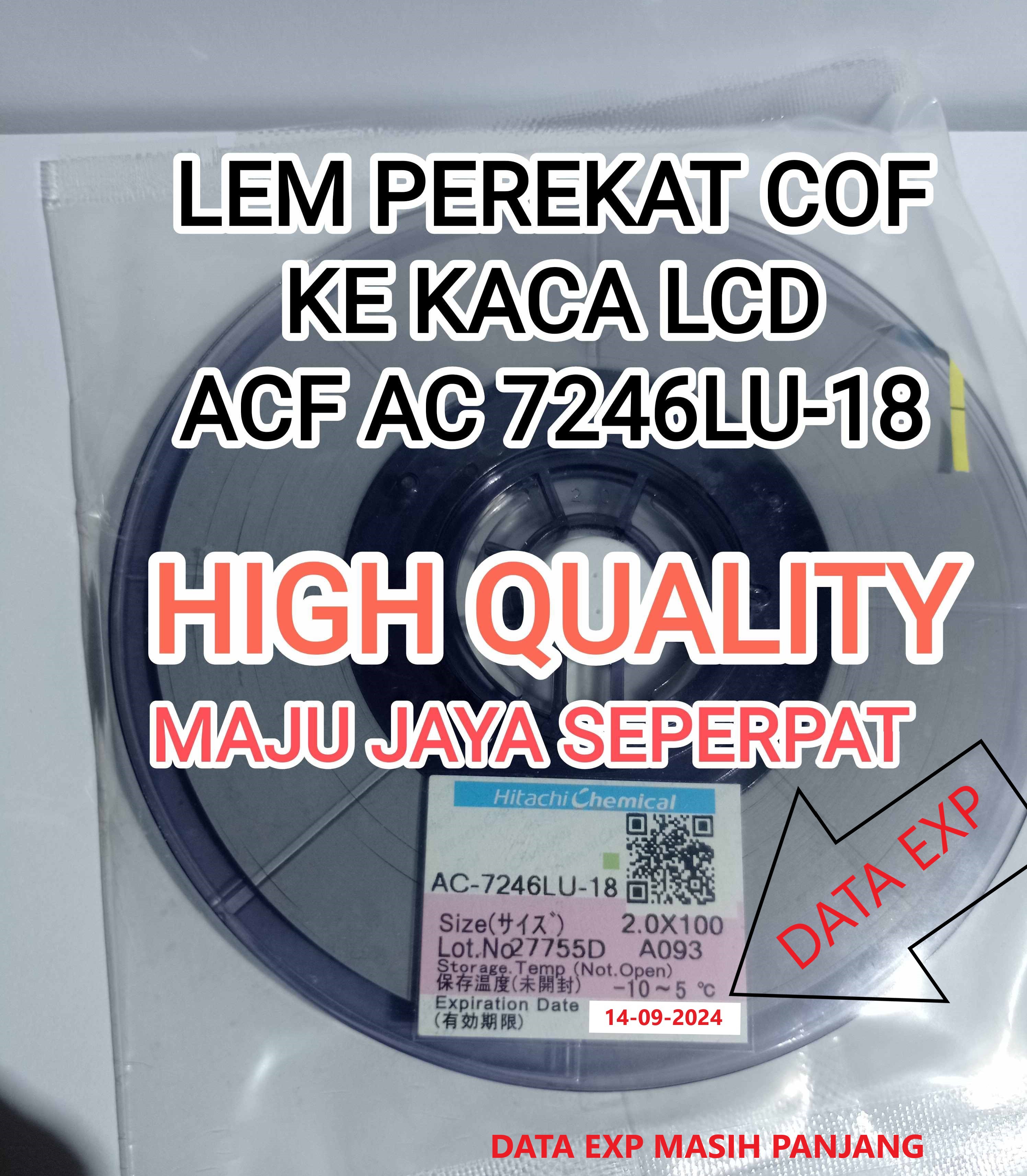 0LEM ACF AC-7206U-18 LEM LCD COF FLEKSIBEL LCD TV LEM PEREKAT KE T-CON ...