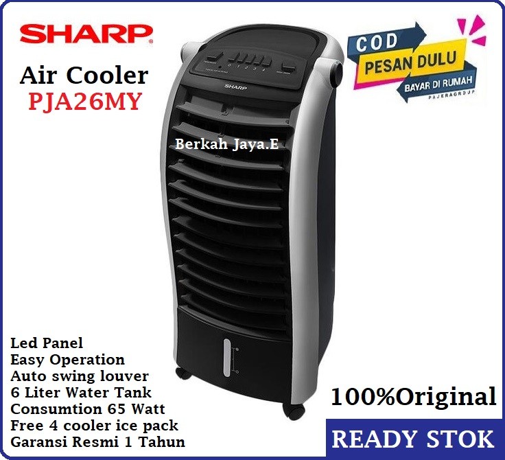 Air Cooler Sharp PJA -26-MY 65W Pendingin Ruangan AC Portable Original ...