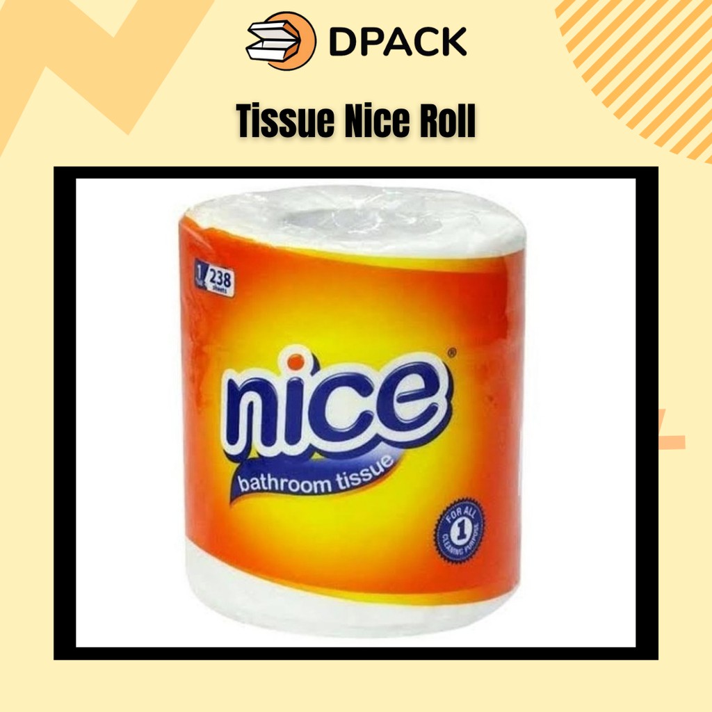 Nice Tissue Roll / Bathroom Tissue / Tisu Gulung / Toilet 238 Sheets ...