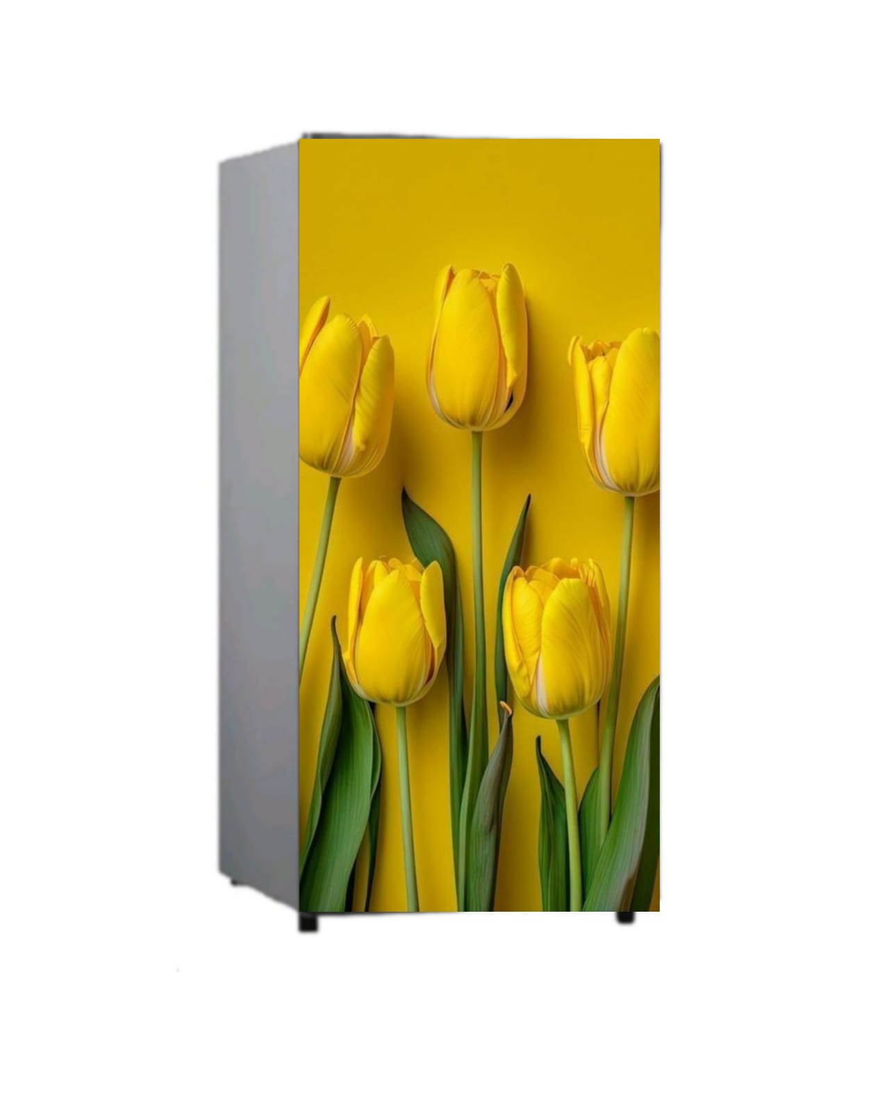 StikerKulkas1dan 2Pintu Motip Bunga Ukuran 120cm x60cm ProduksiSendiri ...