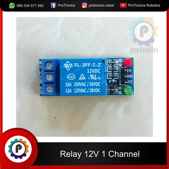 Relay Module Single Channel 12v 1 Channel | Lazada Indonesia