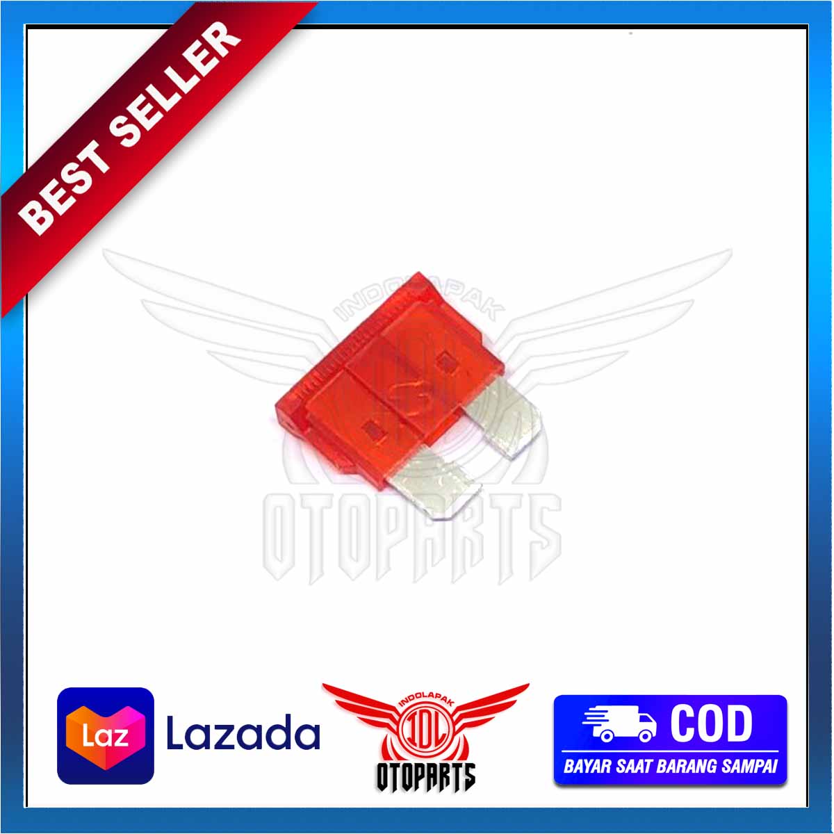 Sikring SEKRING fuse tancap BESAR 10A fuse blade | Lazada Indonesia