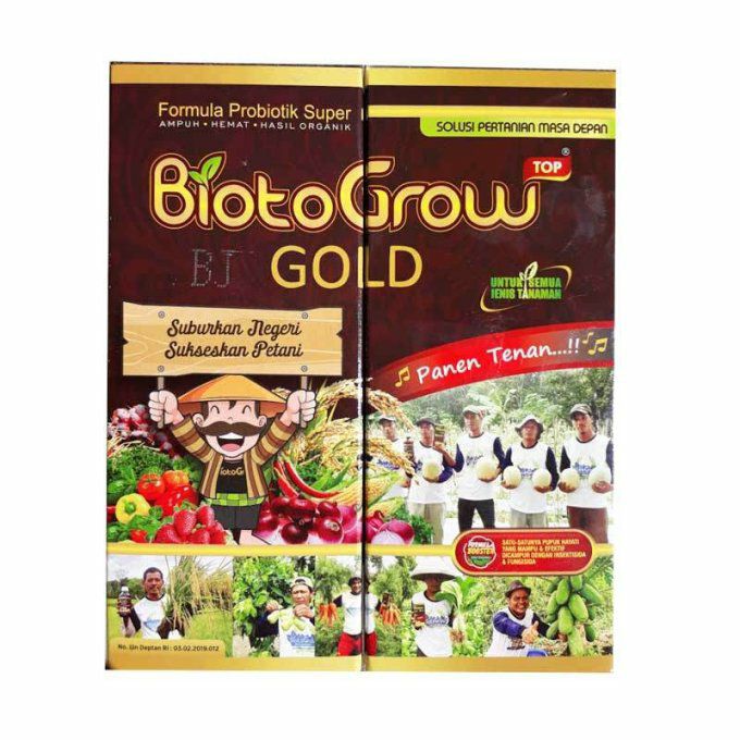 Pupuk Organik Biotogrow Gold 1 liter | Lazada Indonesia