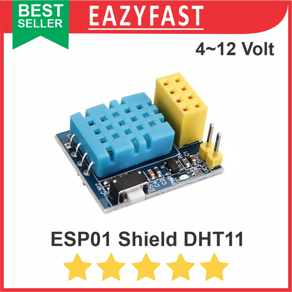 ESP8266 ESP01 DHT11 Board Temperature Humidity Sensor Wifi IoT Module ...