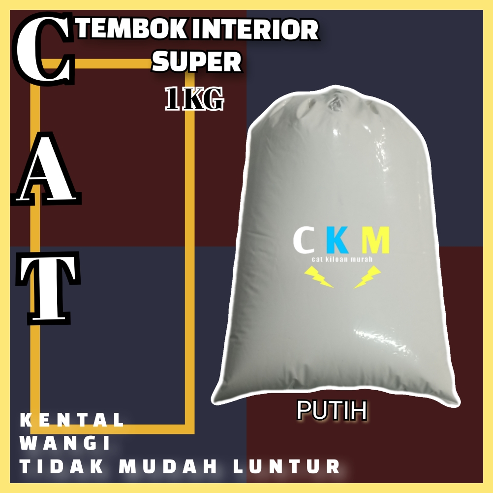 cat tembok kiloan 1 kg murah anti luntur | Lazada Indonesia