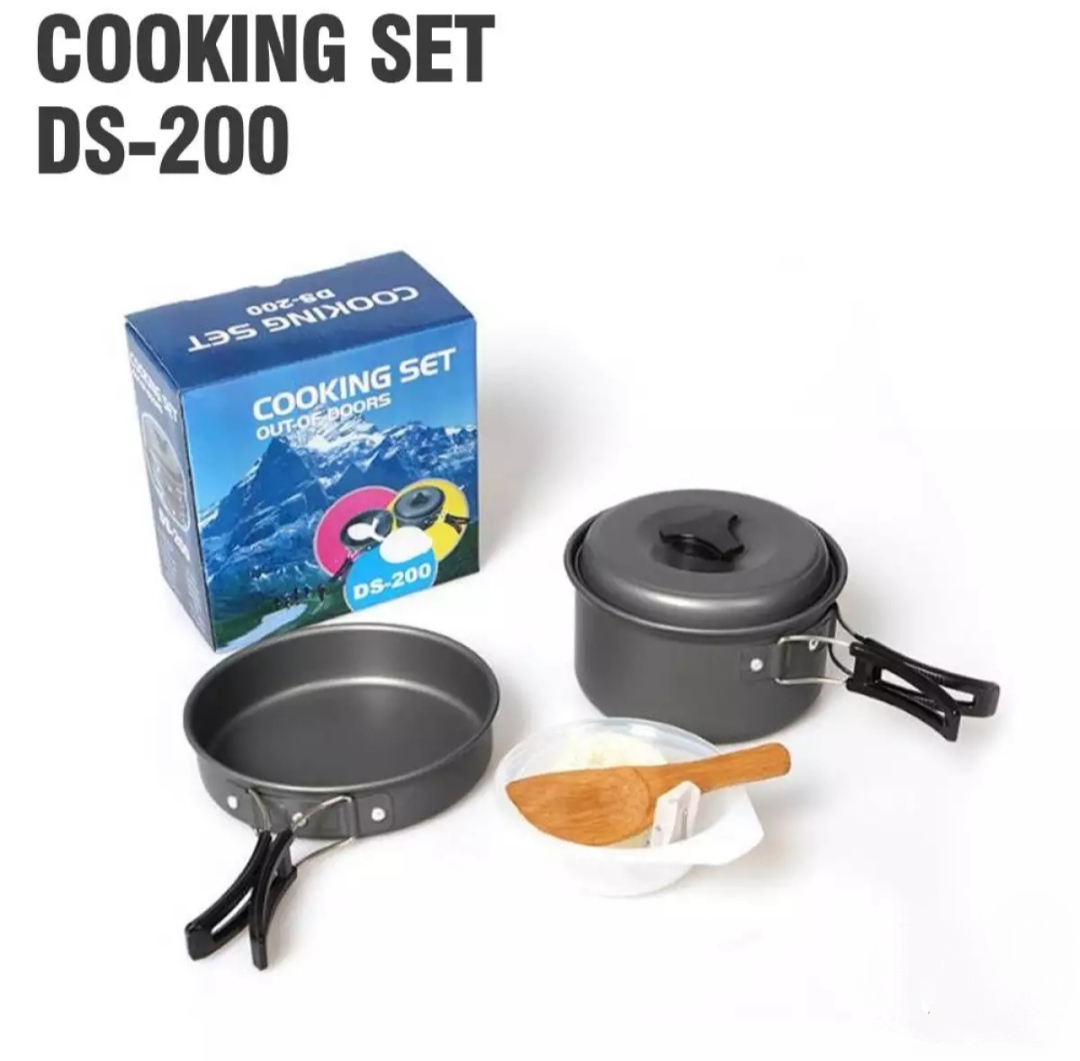 Cooking set DS200 nesting alat masak camping not rei not eiger not ...