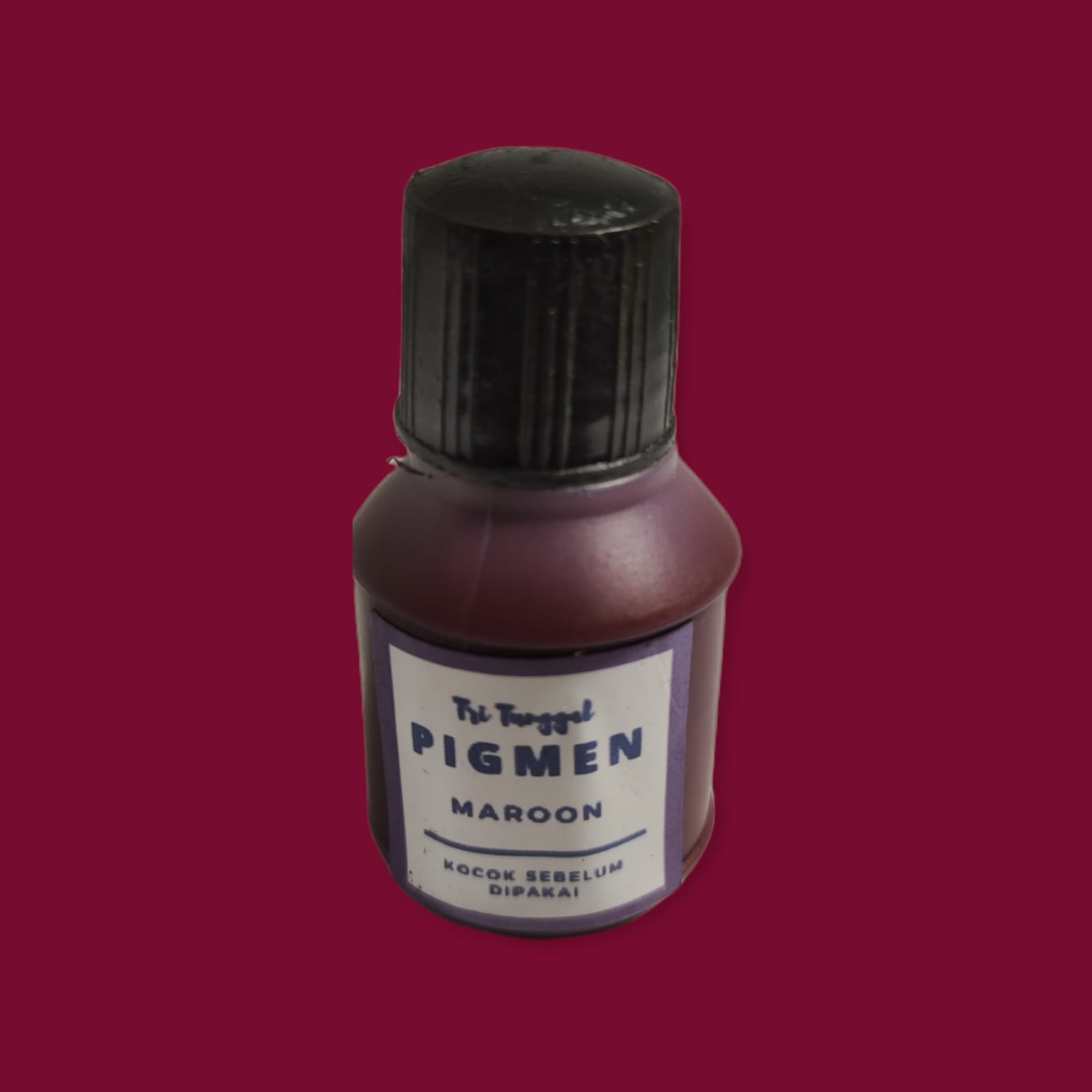 Pigmen Water Based MAROON 12gr PIGMENT SABLON Waterbase Biang Warna ...