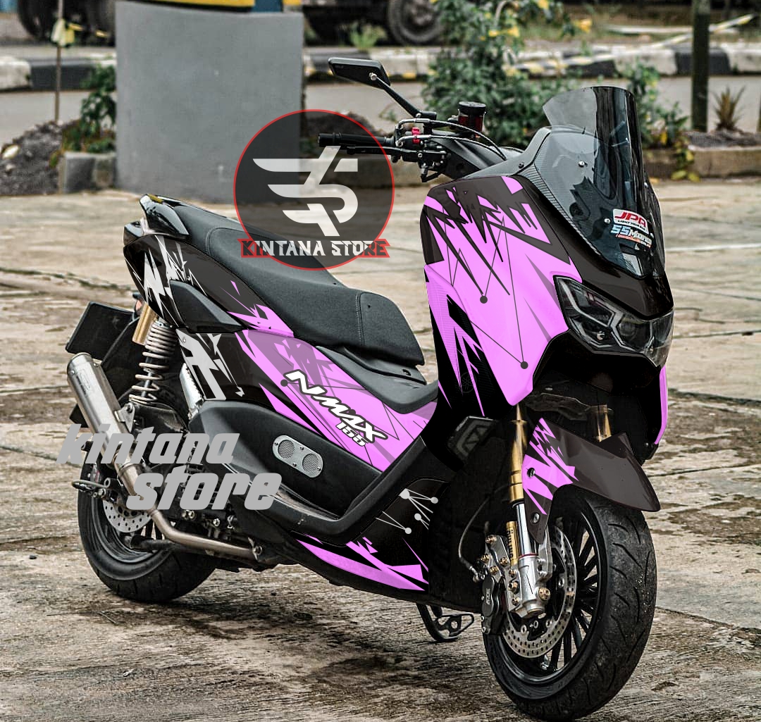 decal nmax new full body sticker variasi motor yamaha nmax new motif ...