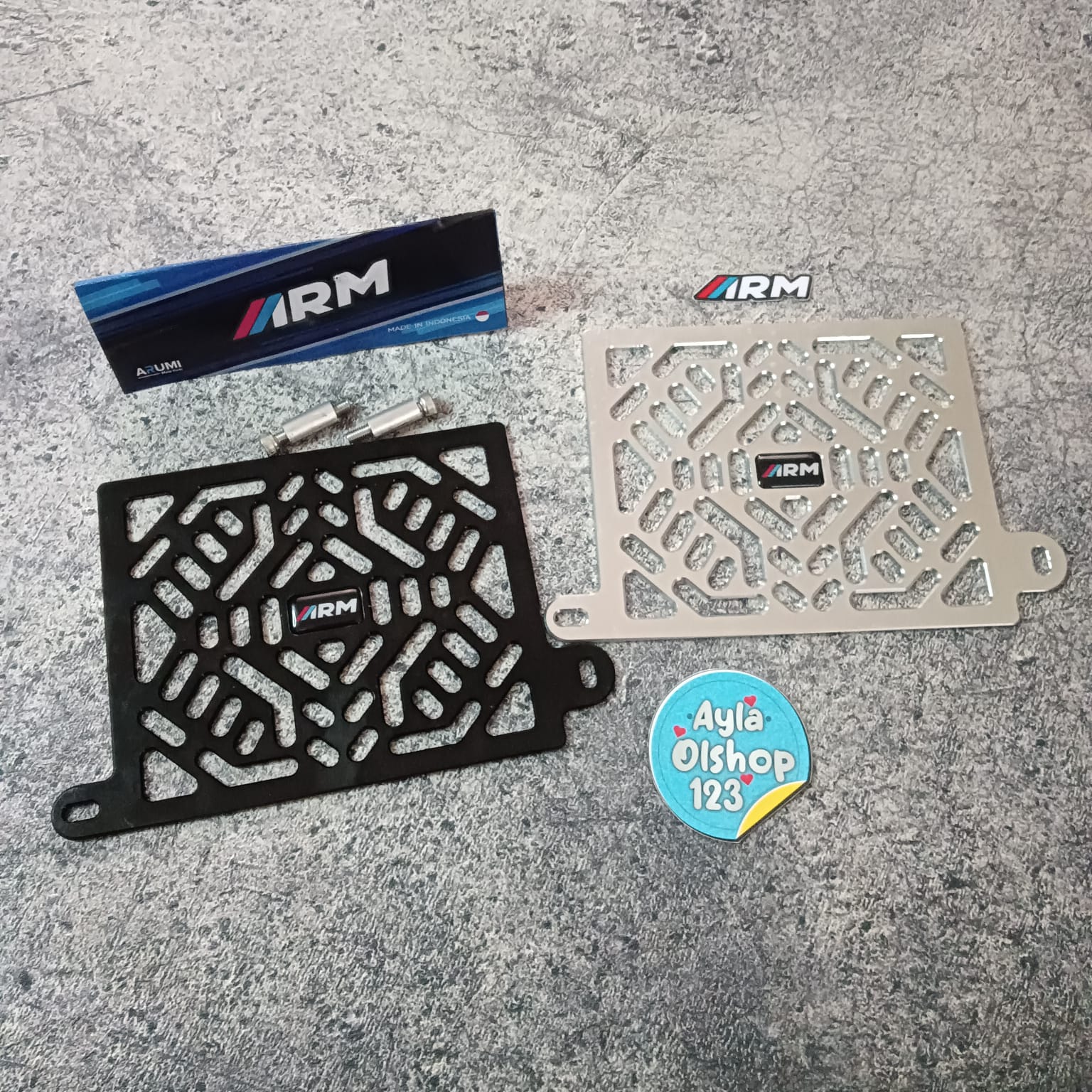 COVER RADIATOR CYBER FULL CNC ARM ARUMI YAMAHA AEROX NMAX 155 LEXI ...