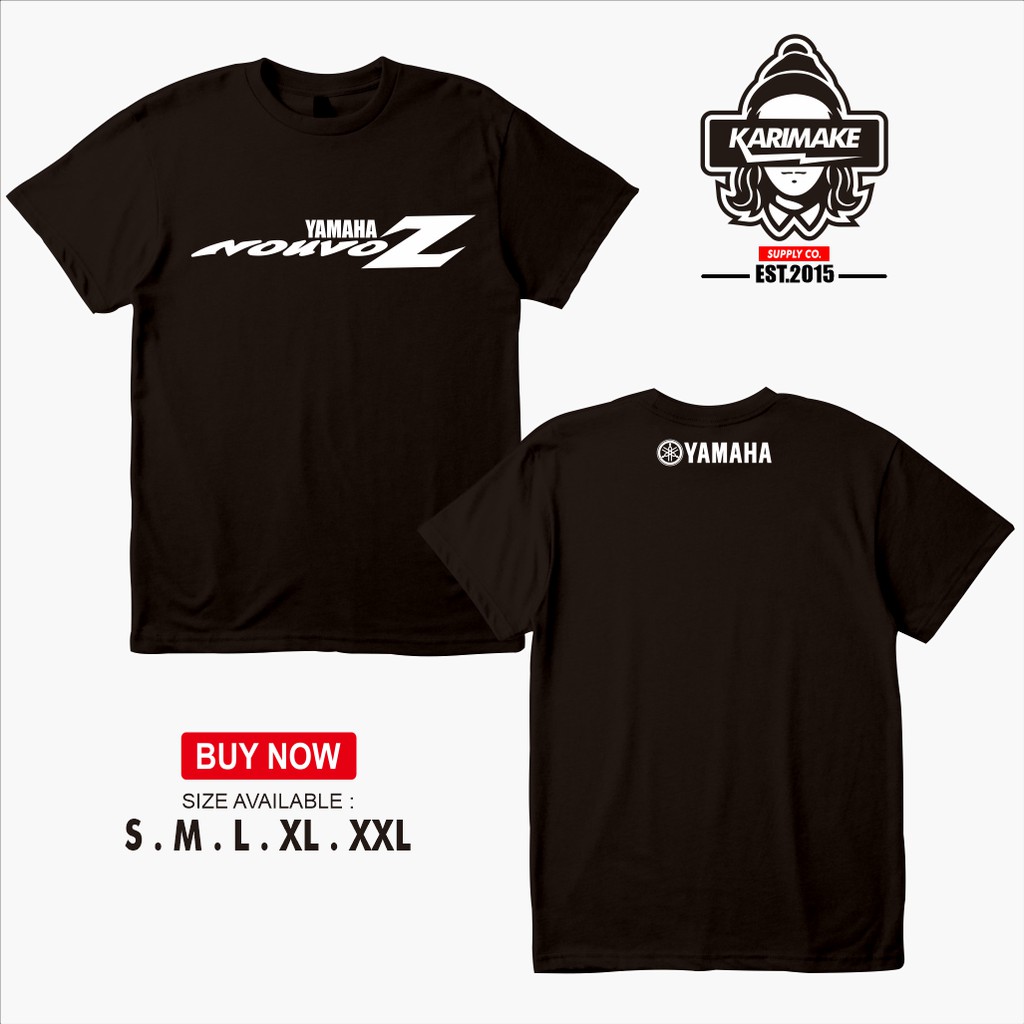 Kaos Baju Motor Yamaha Nouvo Z Font Kaos Otomotif | Lazada Indonesia