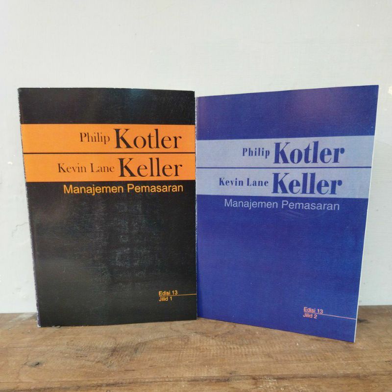 PAKET 2 BUKU; MANAJEMEN PEMASARAN EDISI 13 JILID 1 DAN 2 - KOTLER KELLER | Lazada Indonesia