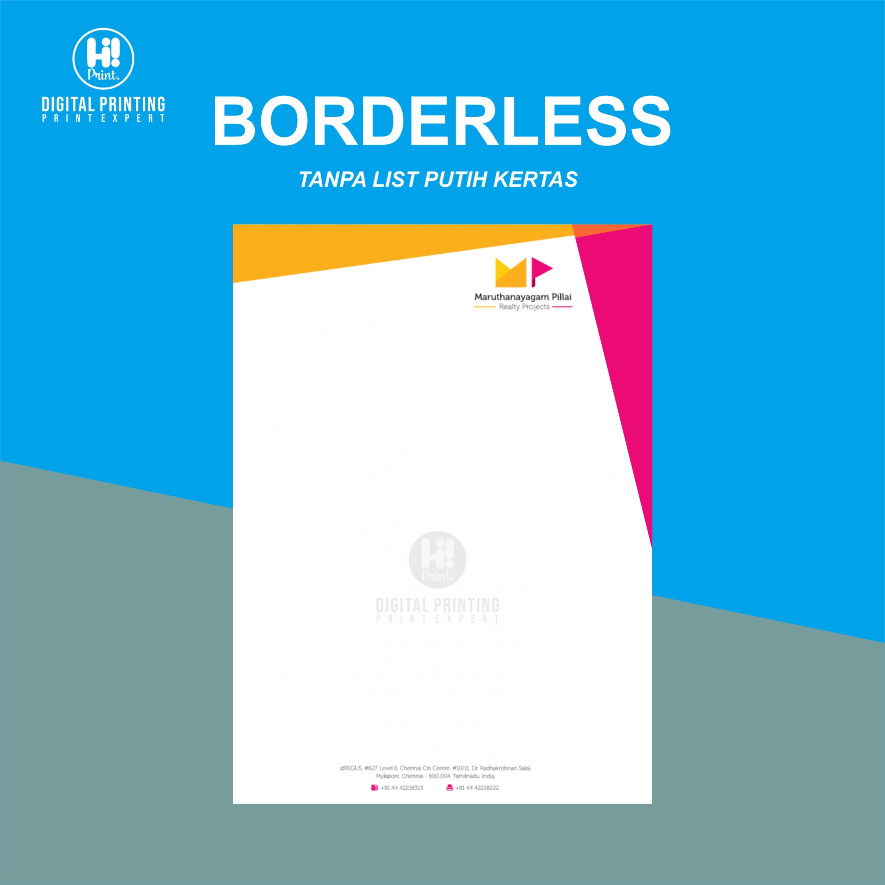 Cetak Kop Surat Custom Free Desain | Lazada Indonesia