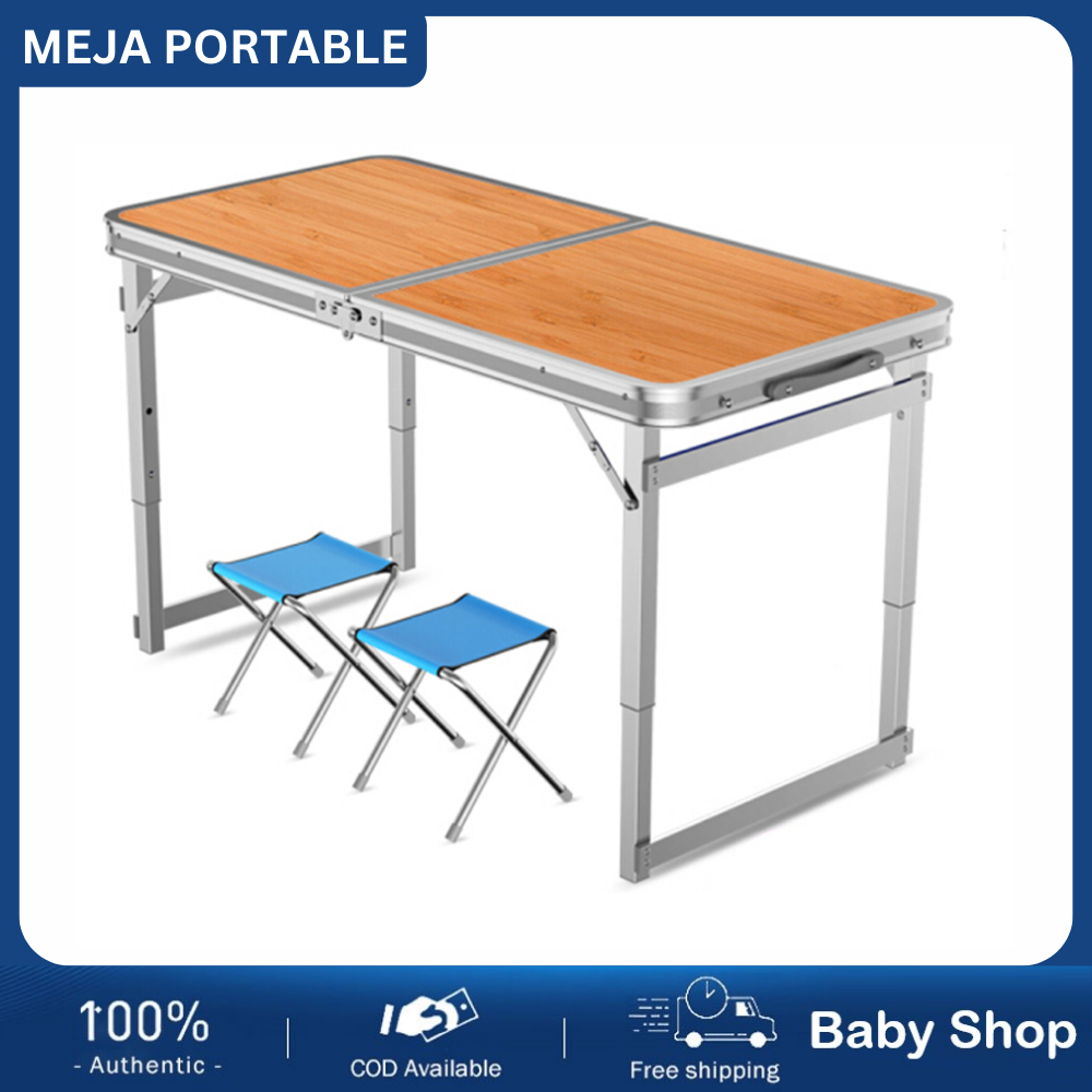 Meja Lipat Portable / Meja Lipat Koper / Meja Laptop Lipat Portable ...