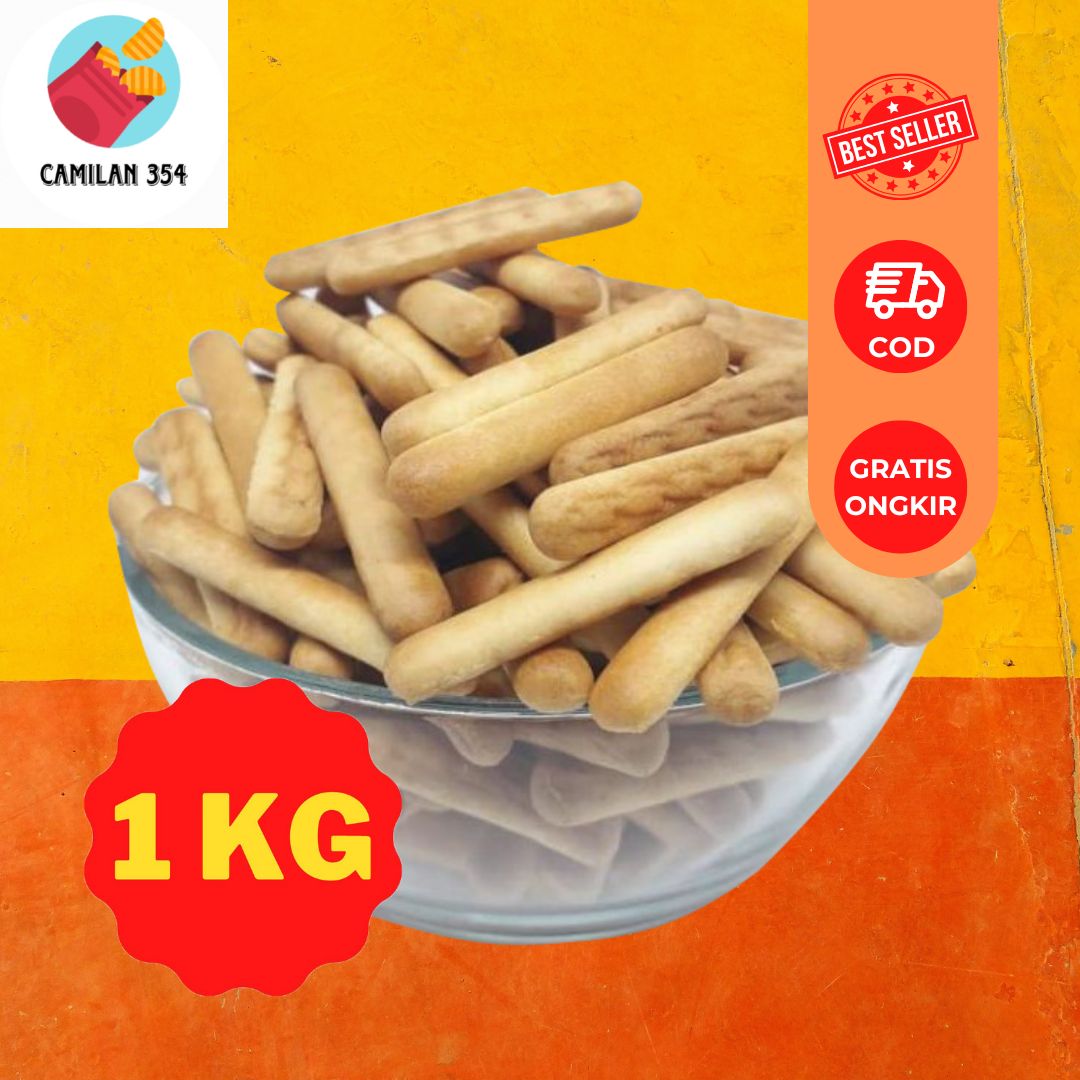 [KILOAN] Biskuit Stik Aroma Durian - 1kg / Roti Stick Susu Manis ...