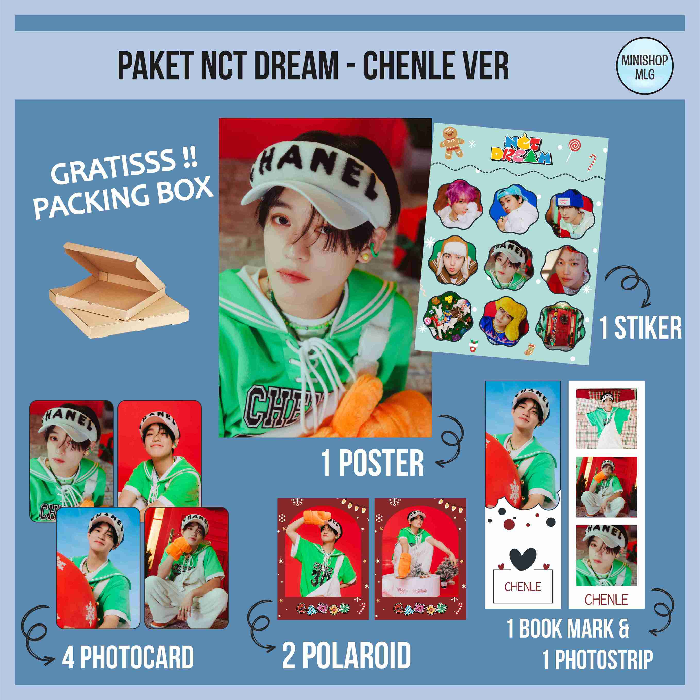 (FREEBOX) PAKET HEMAT 8K NCT DREAM - CANDY - FANKIT NCT DREAM CANDY ...