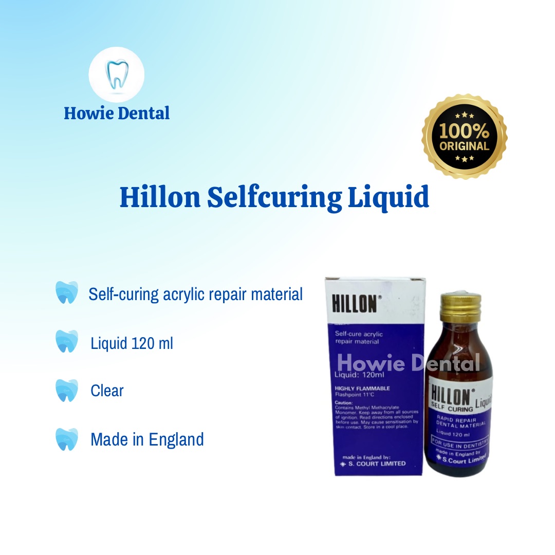 Hillon Liquid Cair 120ml, Self Curing Acrylic Liquid, Minyak Akrilik ...