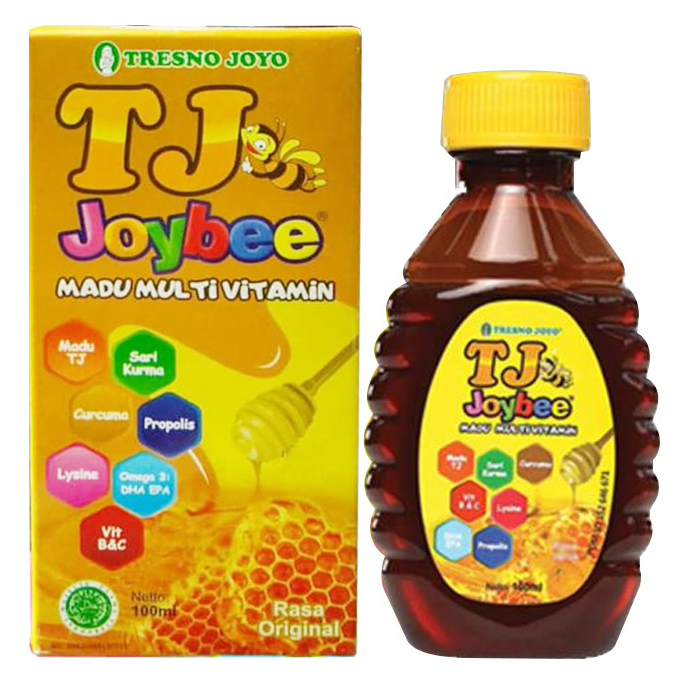 TJ JOYBEE Madu Multivitamin Rasa Madu 100mL - Patoga Store | Lazada ...