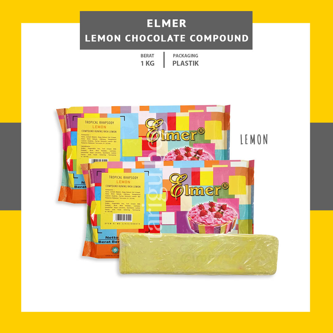 LEMON ELMER COKLAT BATANG - COKLAT WARNA RASA - COKLAT BLOK - CHOCOLATE ...