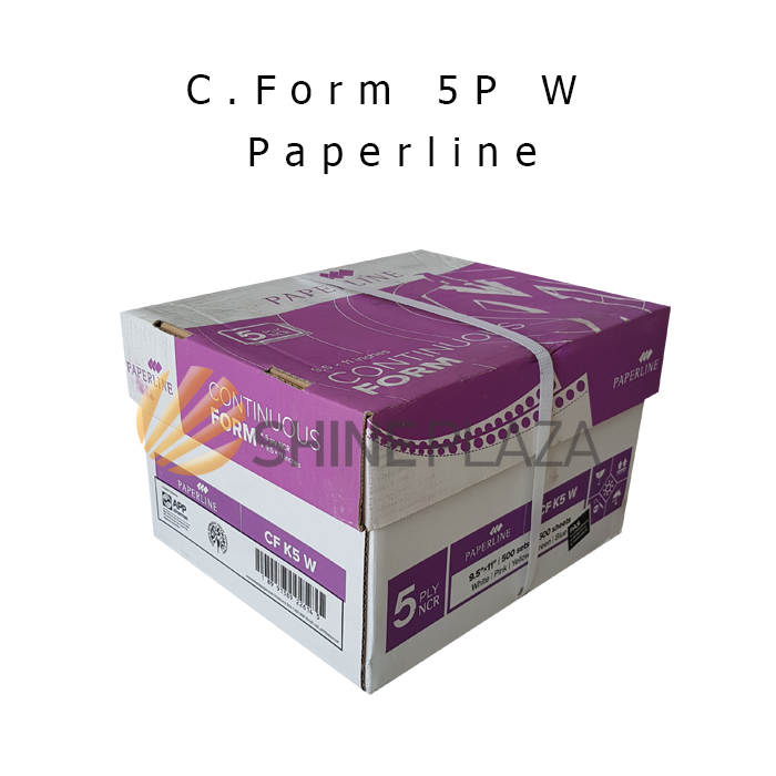 Continuous Form Paperline 5 Ply 9.5 x 11 Inch (K5 W) | Lazada Indonesia