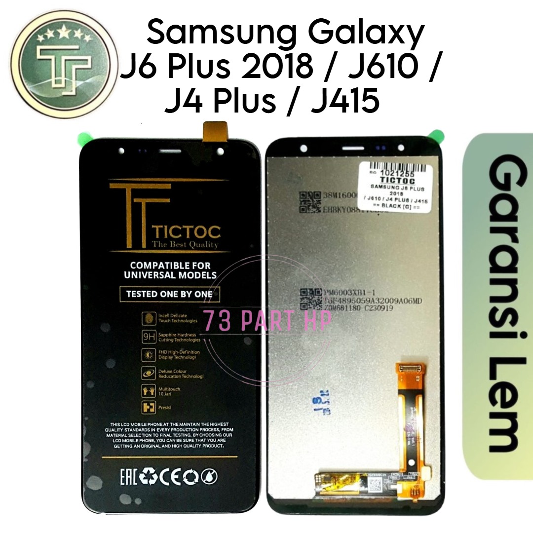 LCD Touchscreen Fullset Samsung Galaxy J4+ / J6+ / J415 / J610 / J4 ...