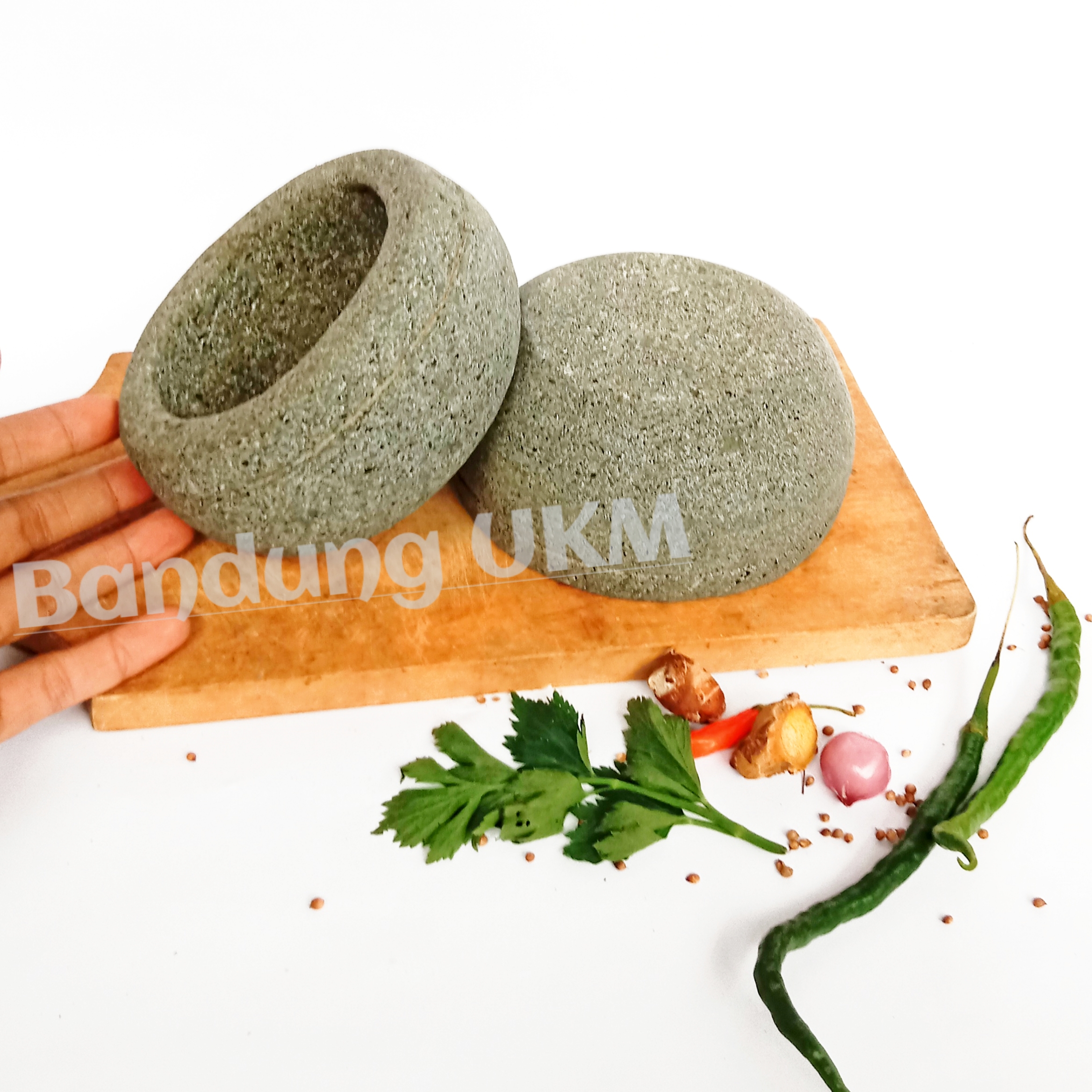 Cobek Batu Mini Wadah Sambal Karakter Unik Dan Lucu Premium Cowet ...