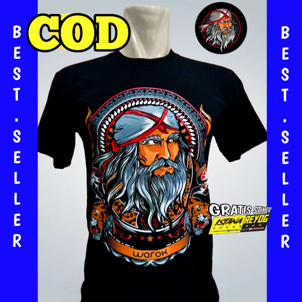 KAOS BUDAYA WAROK VECTOR FULL / KAOS REOG PONOROGO / GANONGAN ANAK ...