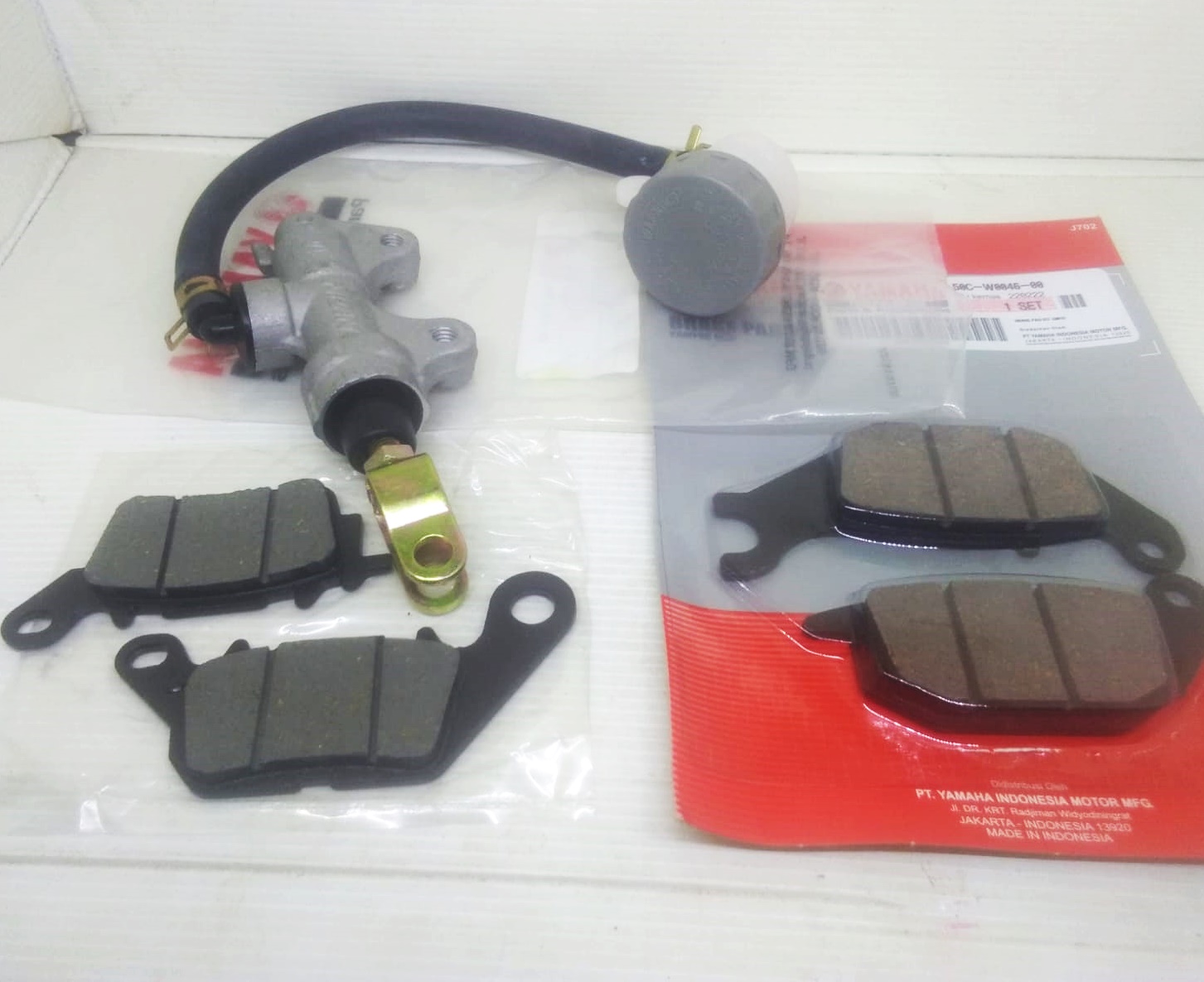 Paket Master rem belakang Jupiter mx new R25 mx king Xabre + dispad ...