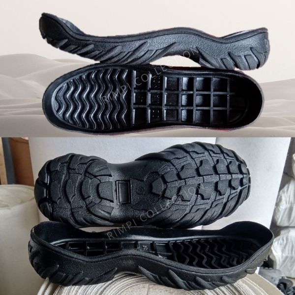 Sol Outsole Sepatu Bawah Karet Pria Warna Hitam Safety King Insole ...