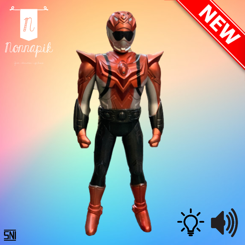 Mainan Anak Robot Karakter Ultra Ultrabot Power Ranger Figure Suara ...