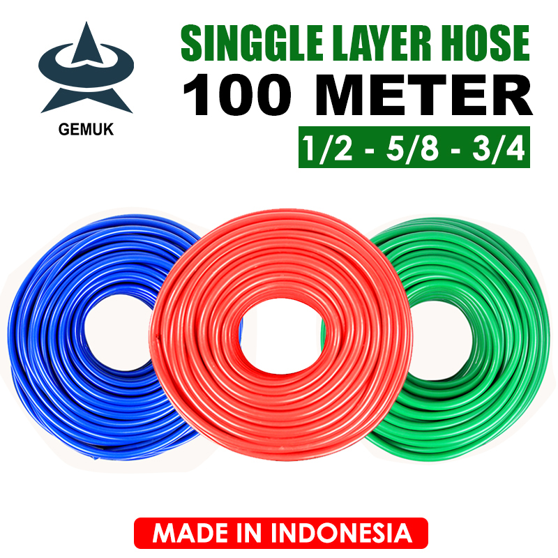 SELANG AIR ELASTIS 100 METER SELANG AIR PERKEBUNAN MURAH / SELANG AIR 1 ...
