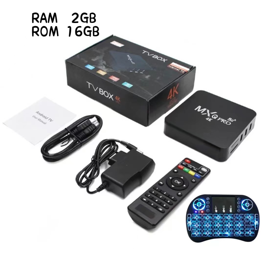 Android TV BOX MXQ PRO 5G 4K Ultra HD / SET TOP BOX MXQ PRO 5G / STB ...