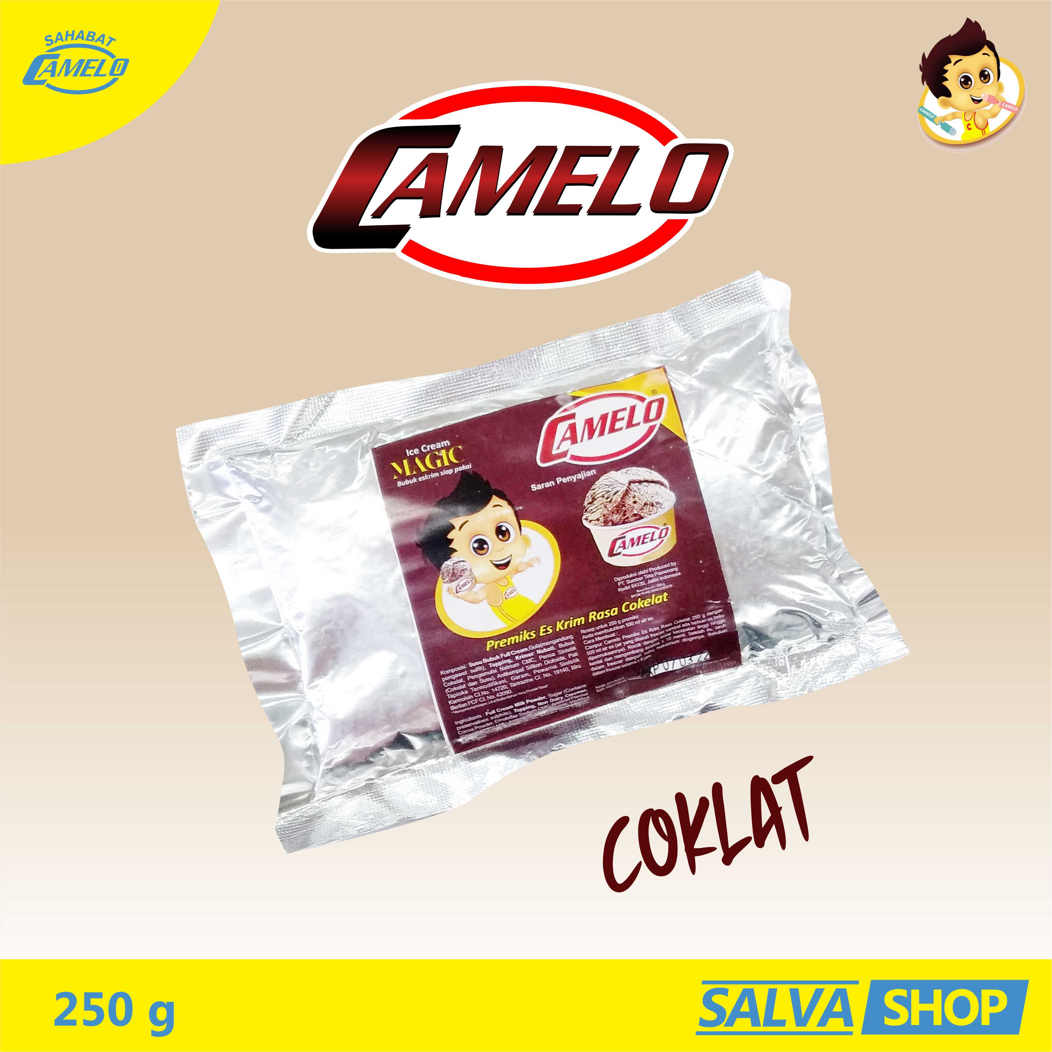 ES KRIM CAMELO SERBUK 250 g | Lazada Indonesia
