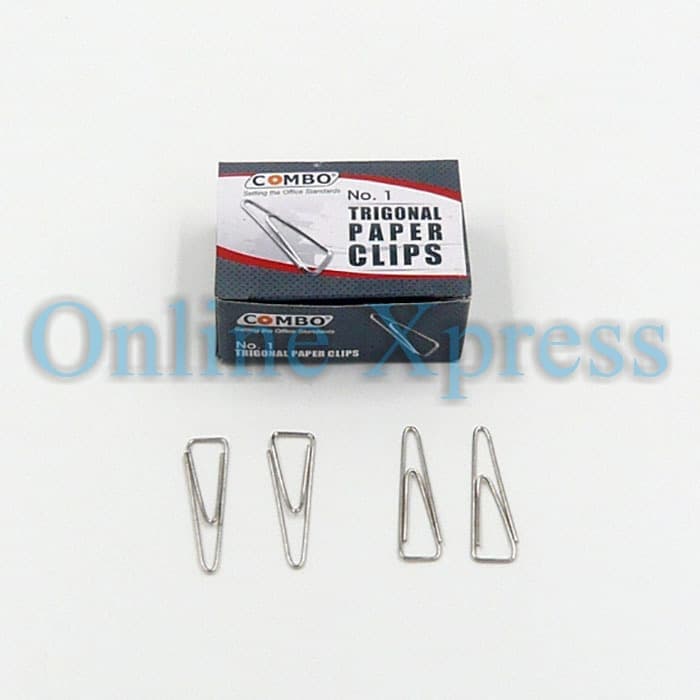 Penjepit Kertas / Paper Clip Kecil / Trigonal Paper Clip No 3 Combo ...