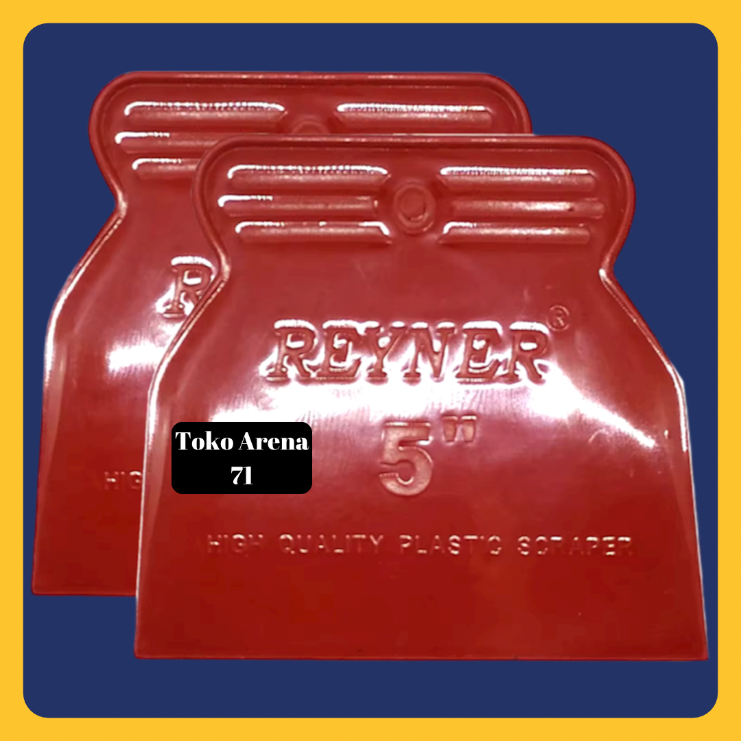 KAPE PLASTIK PVC skrap kapi scrap sekrap dempul SCRAPER 5" 5 inci 5 ...