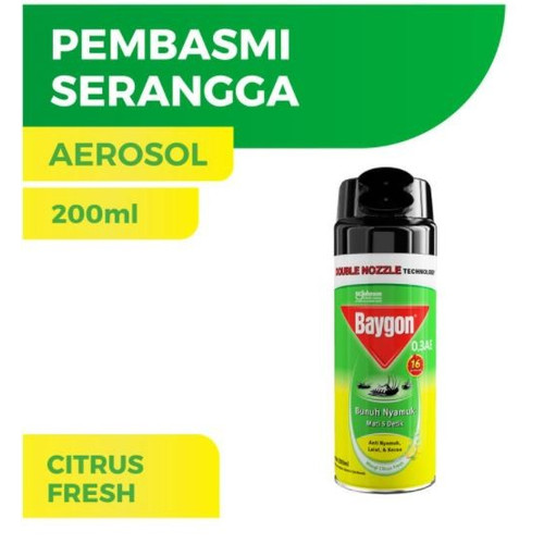 BAYGON SPRAY KUNING 200ml | Lazada Indonesia