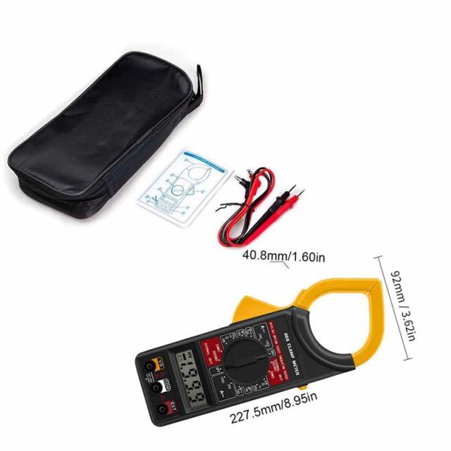Multimeter Digital Paket Lengkap Dan Murah /Alat Ukur Arus Listrik ...
