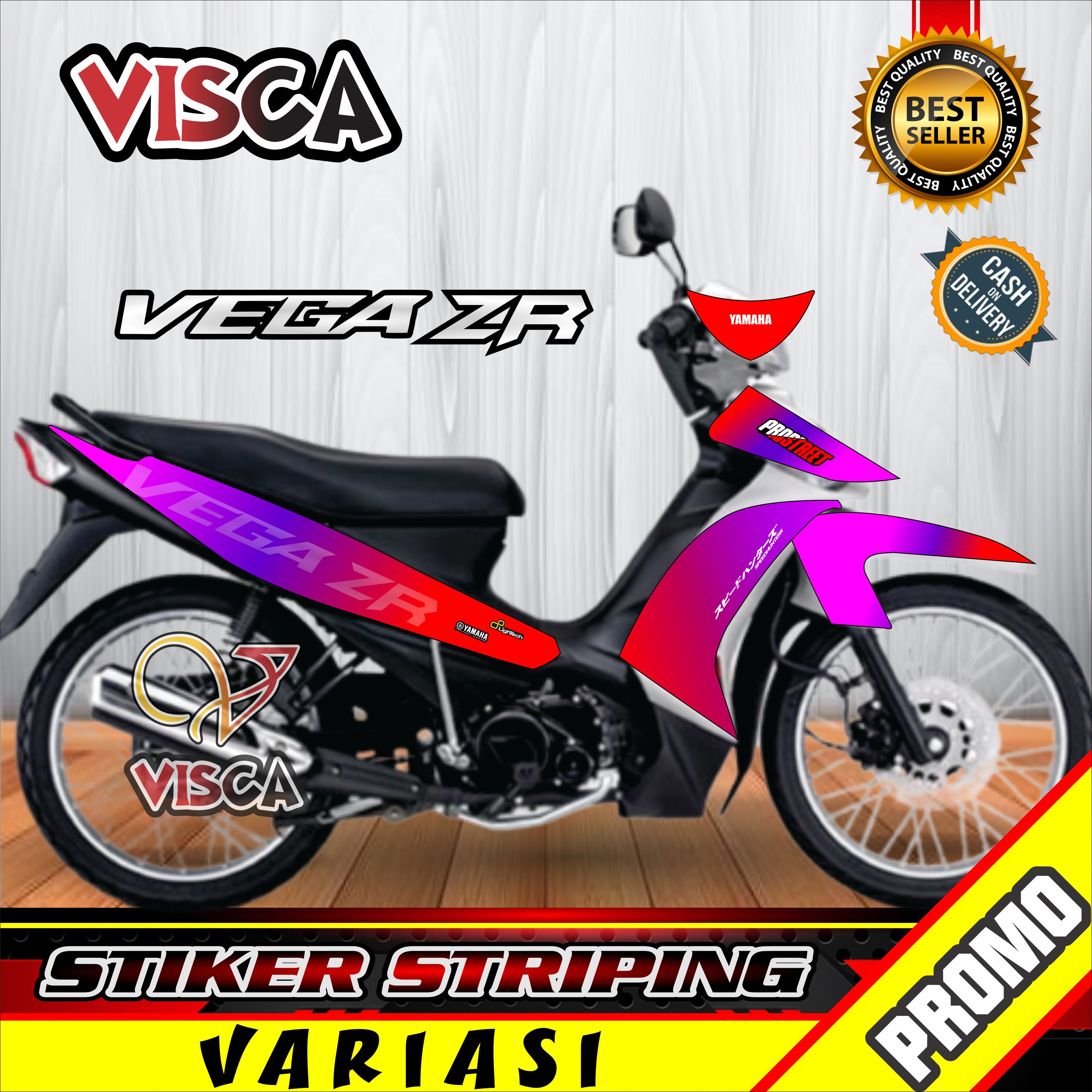 Stiker Striping Vega ZR Variasi BUNGLON | Lazada Indonesia