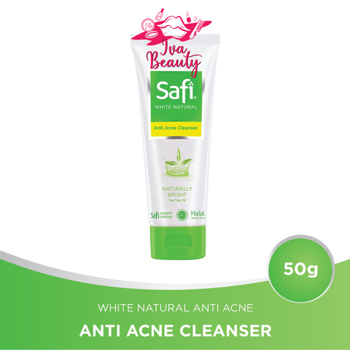 Safi white natural anti acne cleanser store