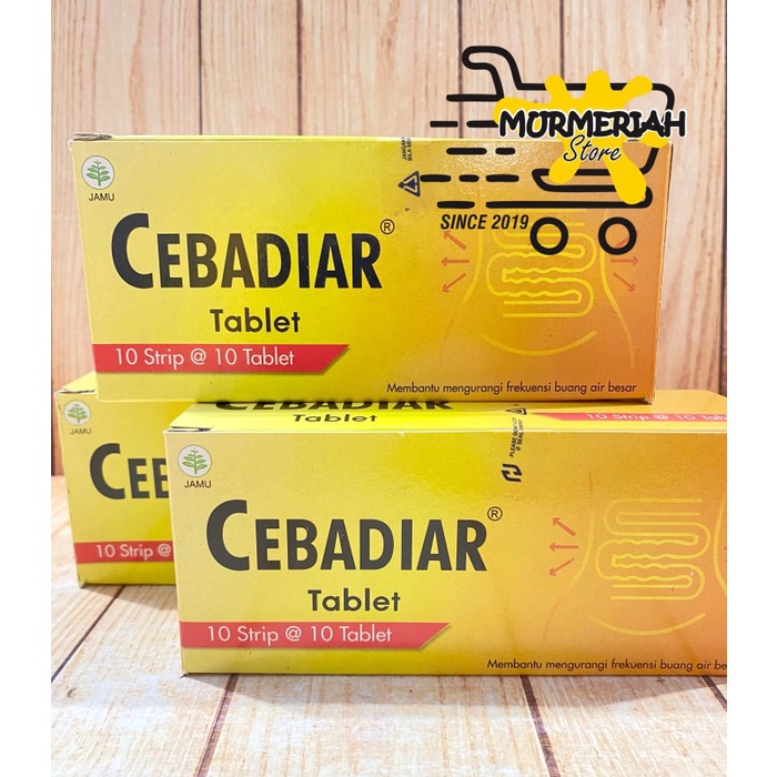 CEBADIAR BOX isi 100 tablet-Obat diare | Lazada Indonesia