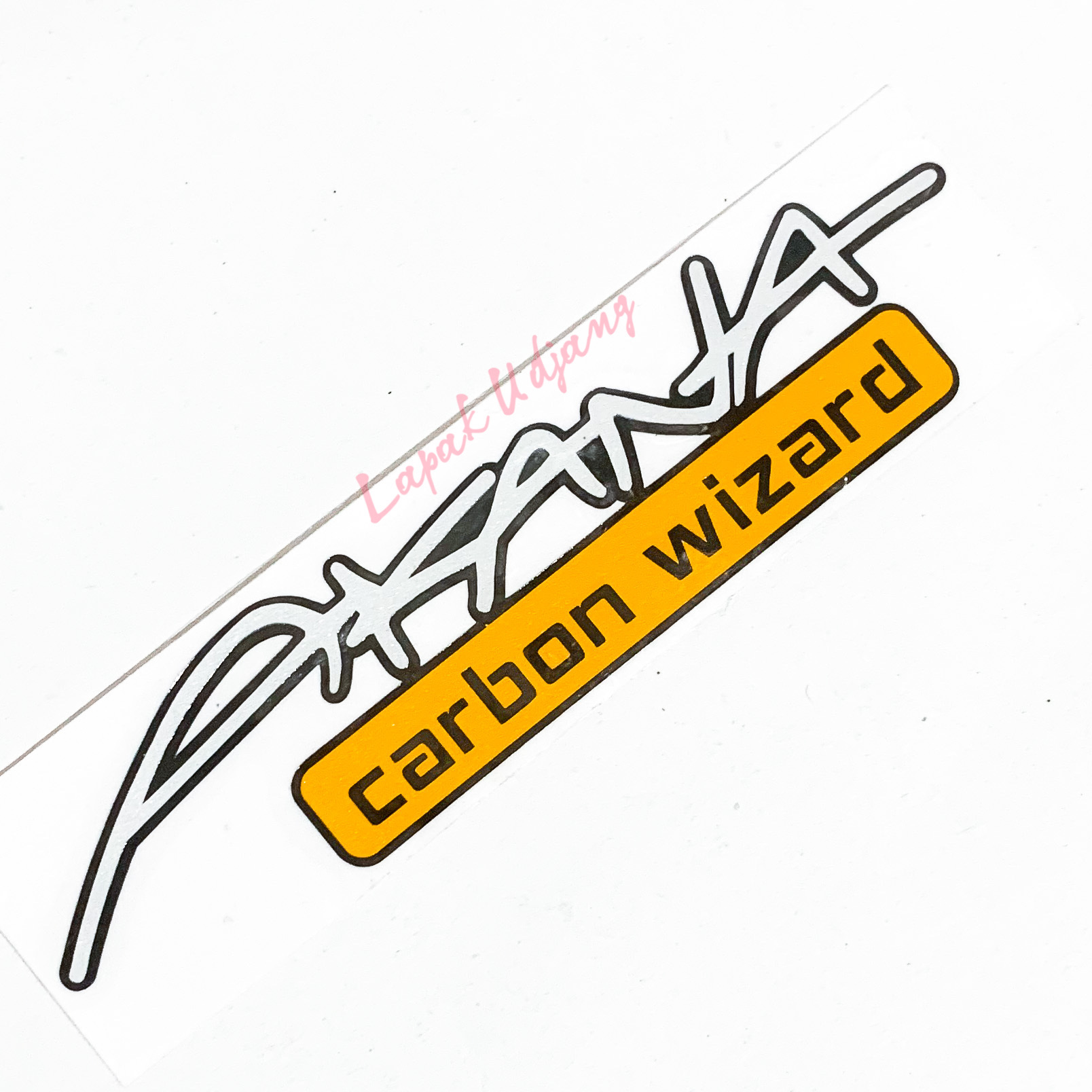 Sticker Cutting Motor dan Mobil Gokil Akana Carbon Wizard | Lazada ...