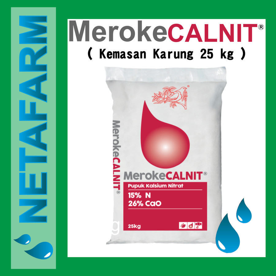 Pupuk Meroke Calnit kemasan pabrik karung 25 kg | Lazada Indonesia