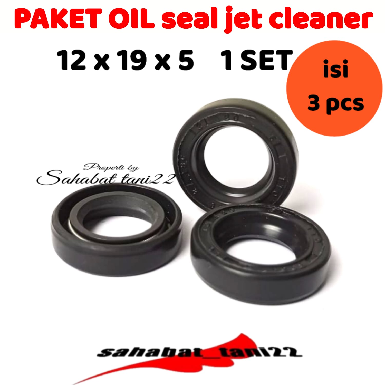 Oil oli seal jet cleaner 12 x 19 x 5 harga / 3 pcs | Lazada Indonesia