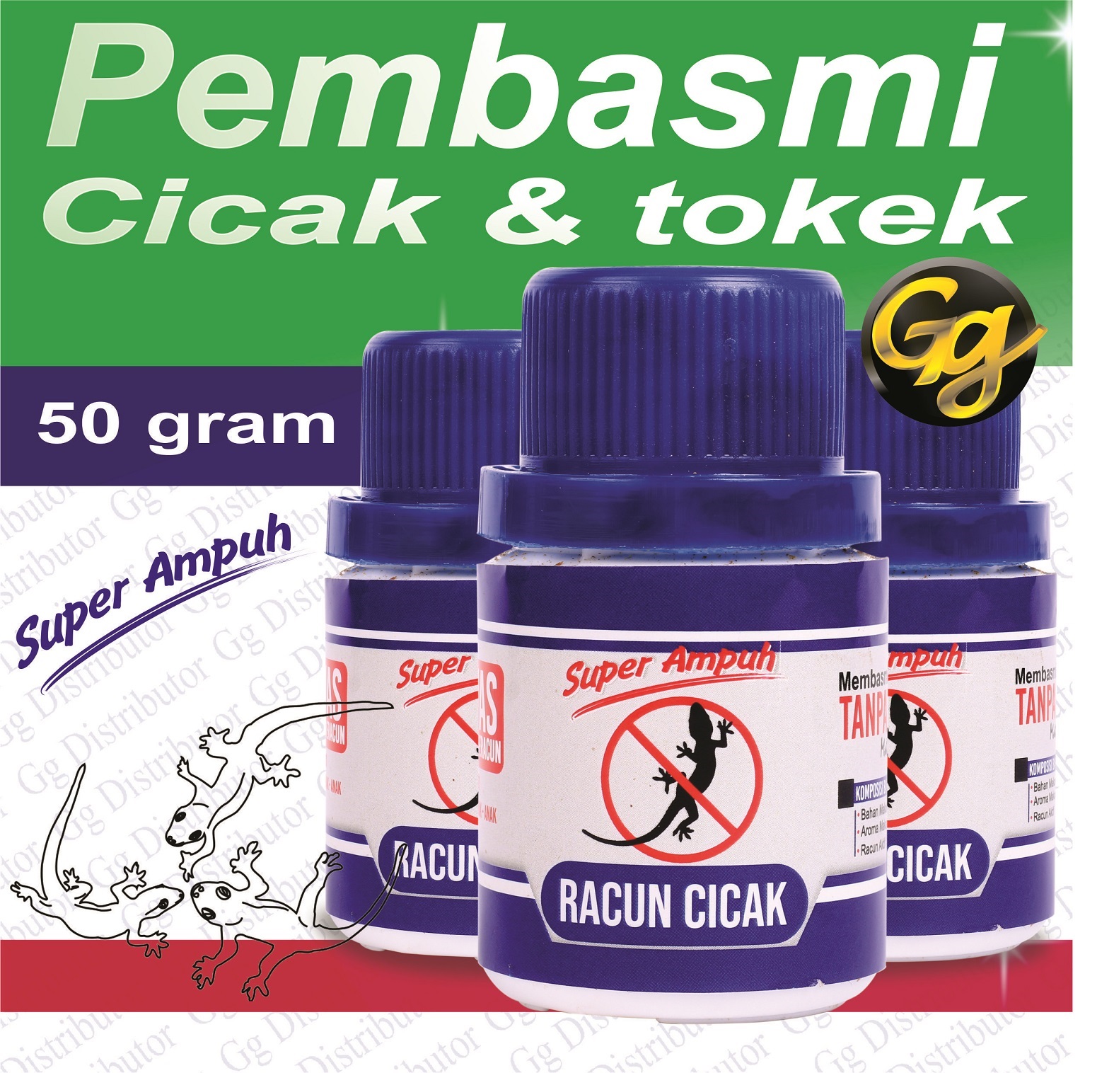 racun cicak dan tokek, pembasmi cicak dan tokek tuntas | Lazada Indonesia