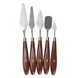 Pisau Palet - Pisau Lukis - Kuas Pisau Lukis - Painting Knife Set 5 Pcs ...